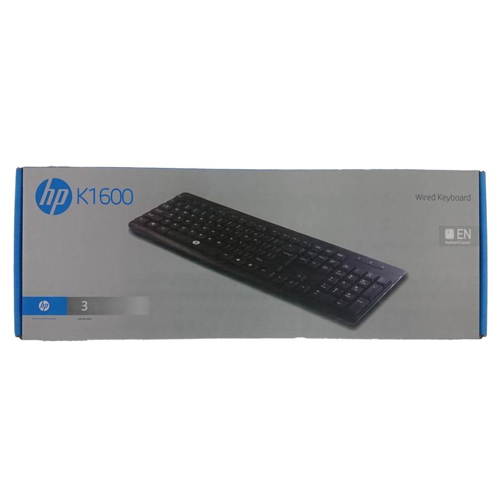 کیبورد سیم دار اچ پی مدل K1600 – زیگ استور